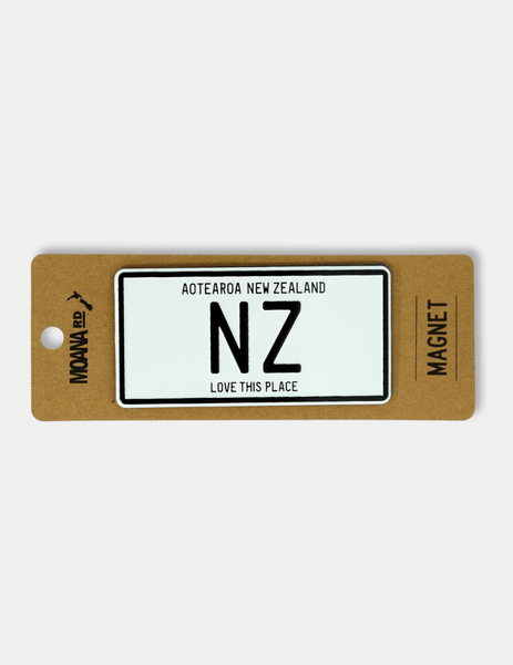 Number Plate Magnet - NZ – Shop Wellington