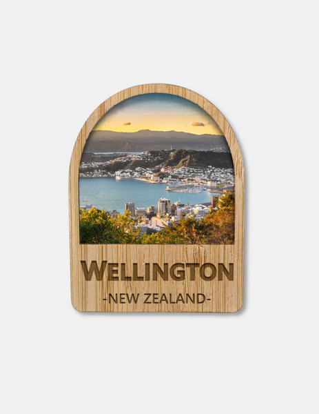 Wellington Harbour Bamboo Arch Magnet – Shop Wellington
